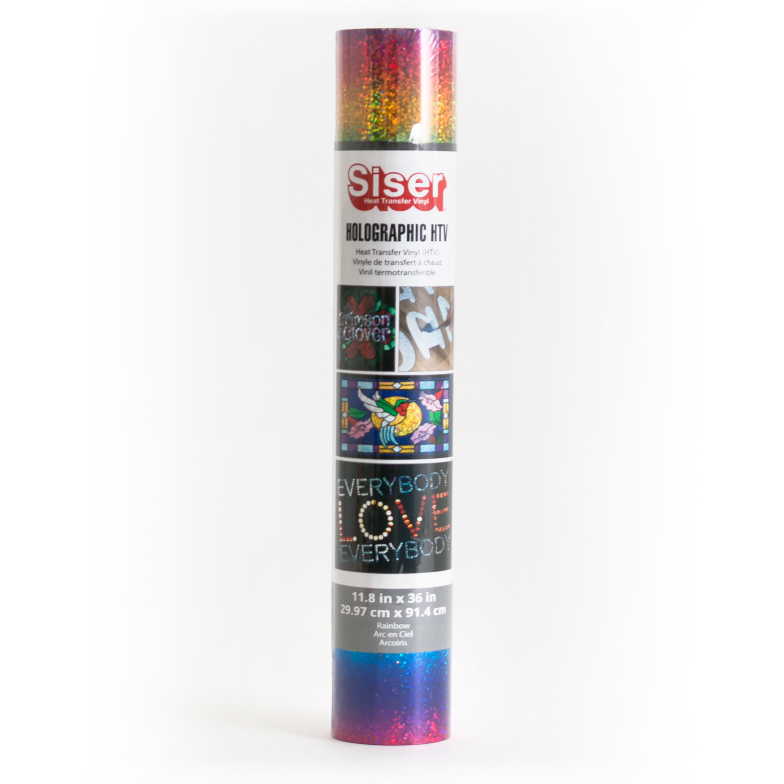 8 Pack: Siser® Holographic Heat Transfer Vinyl - Rainbow - Walmart.com