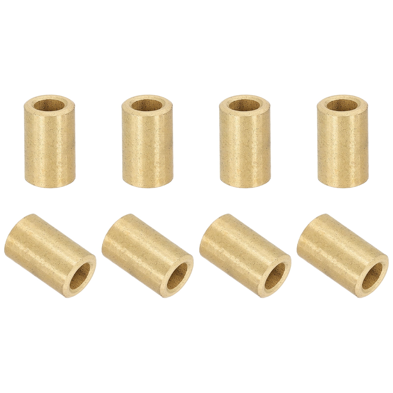 8 Pack Sleeve Bearings, 6mm Bore x 10mm OD x 16mm Length, Self ...