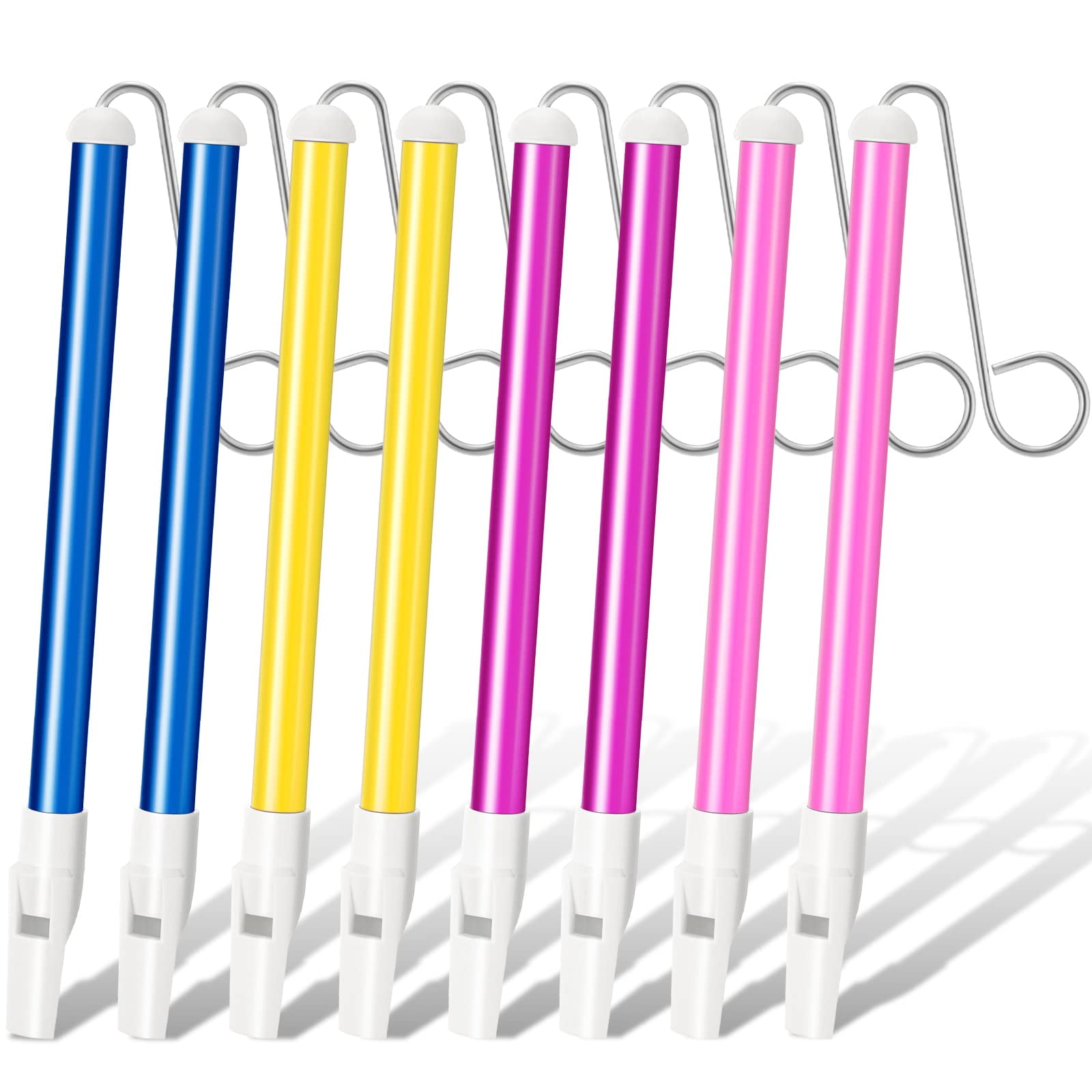 8 Pack Slide Whistle KEF16 for Kids Adults Instrument Plastic Slide ...