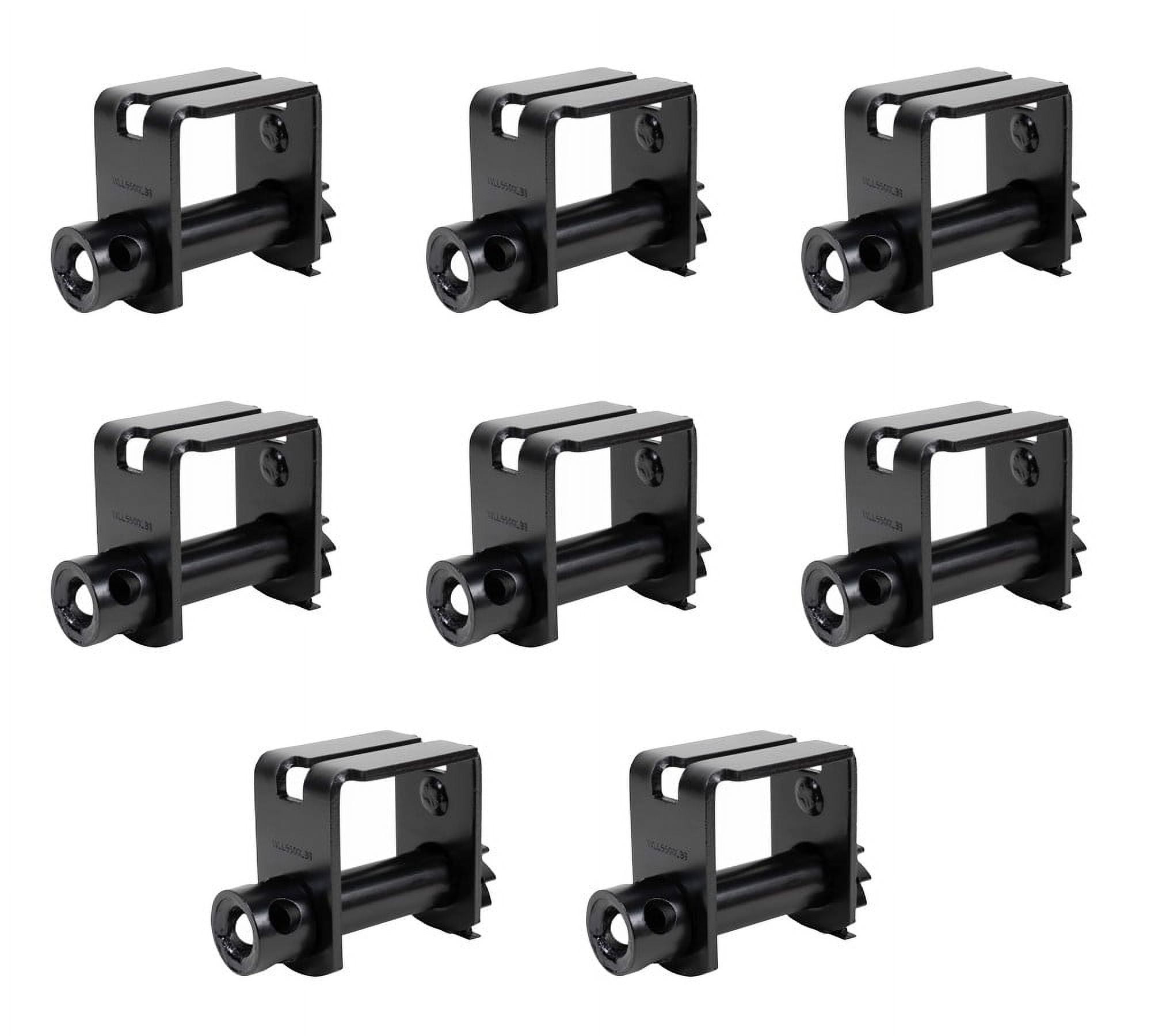 (8 Pack) Sliding Winch, LL Double L Track Flatbed Trailer Truck Winches ...