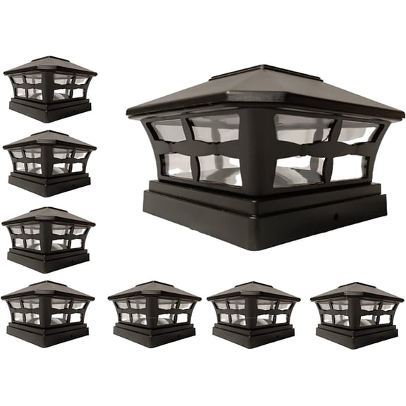4X4 Solar Post Lights