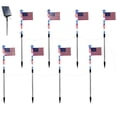 Blarkrus 8 Pack Solar LED Star Lights 8, Ground Insert with Solar ...
