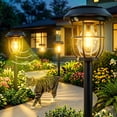 8 Pack Solar Pathway Lights with Motion Sensor, 300LM Outdoor Solar ...