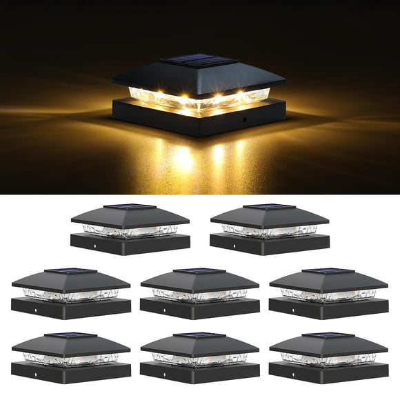 4X4 Solar Post Lights
