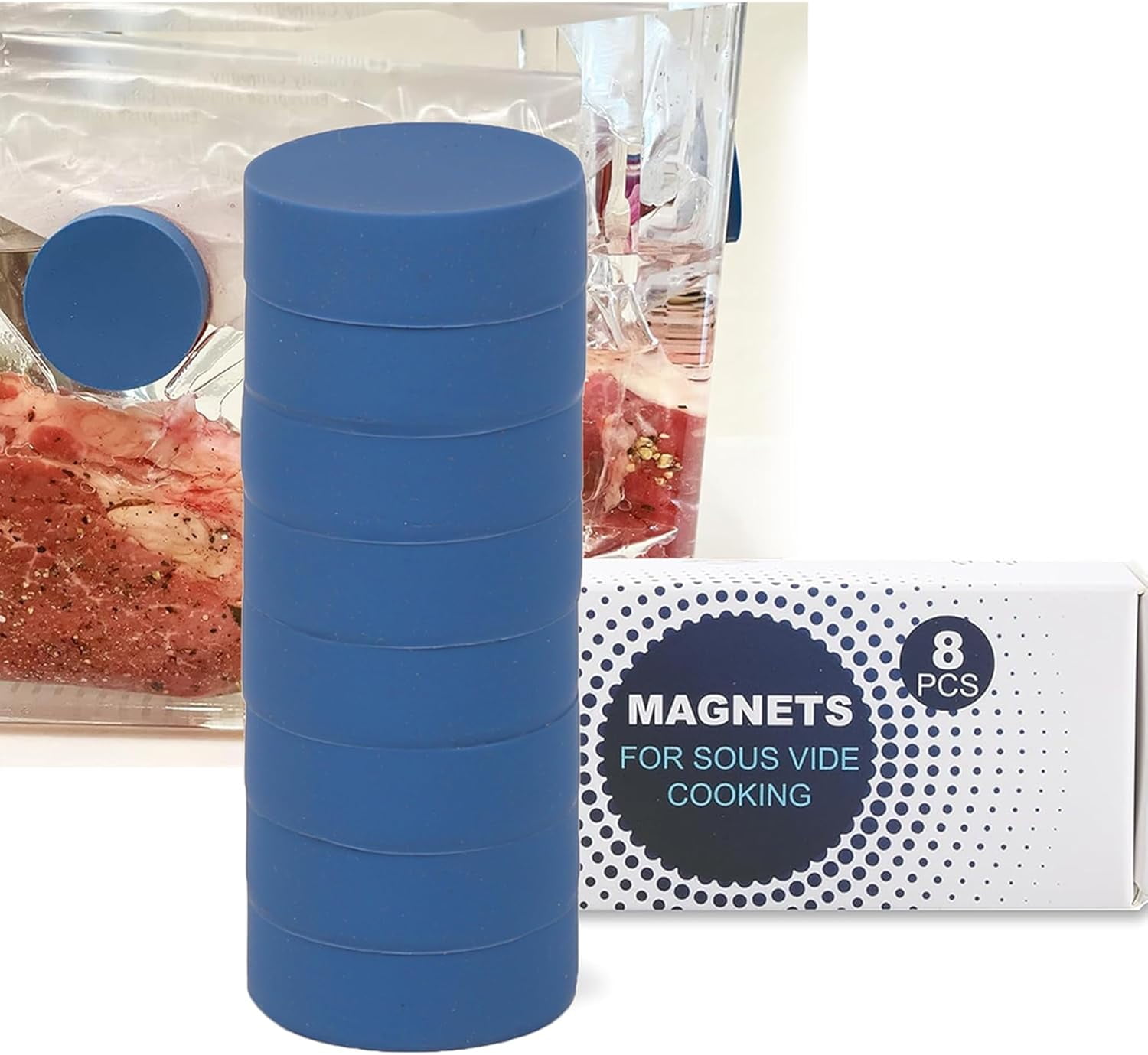 8-Pack Sous Vide Magnetical Weights Works on All Sous Vide Machines ...