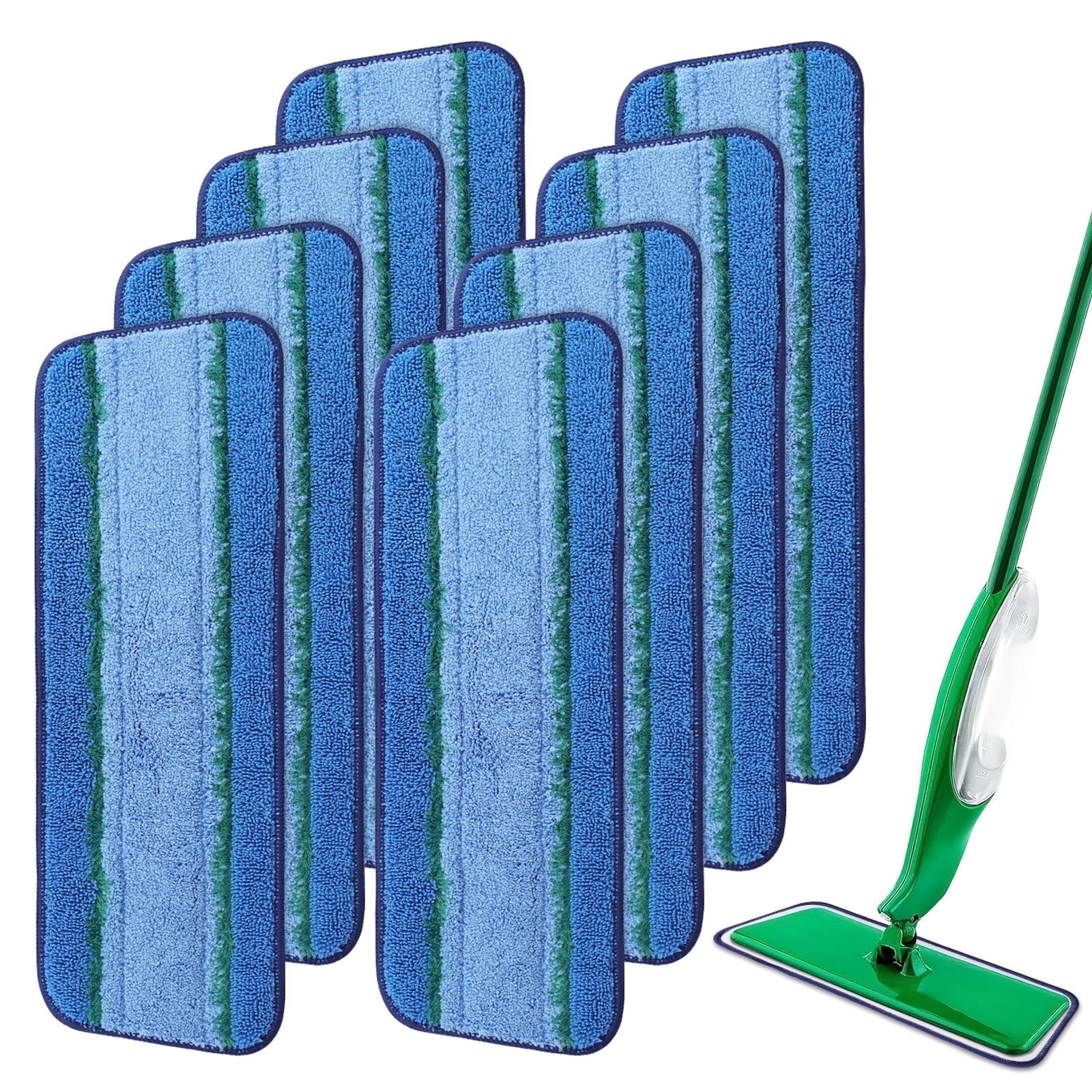 8 Pack Spray Mop Refills Compatible for Libman Freedom Spray Mop ...
