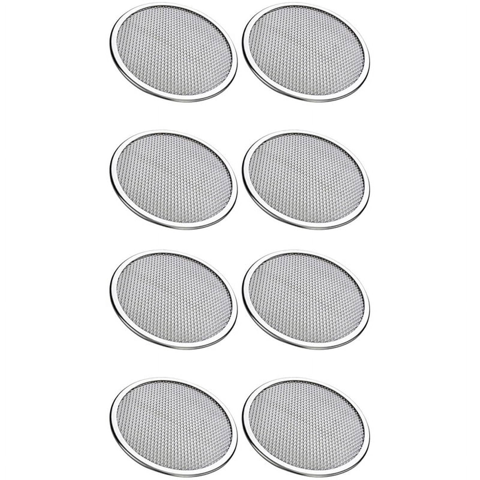 8 Pack Sprouting Screen Lids, Stainless Steel Lid Screen for 86Mm ...
