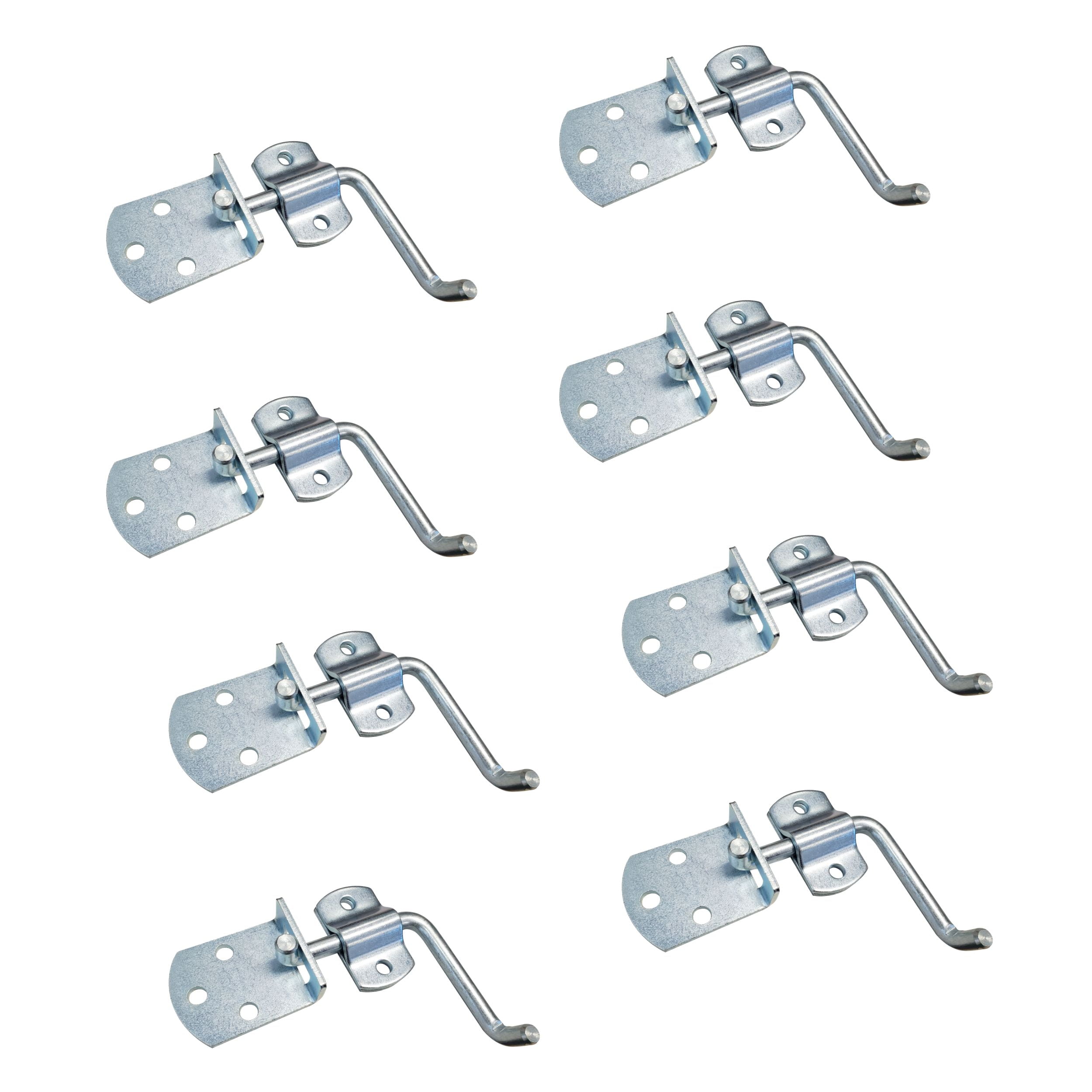 8 Pack Straight Side Gate Stake Bed Latch Bracket Set for Utility ...