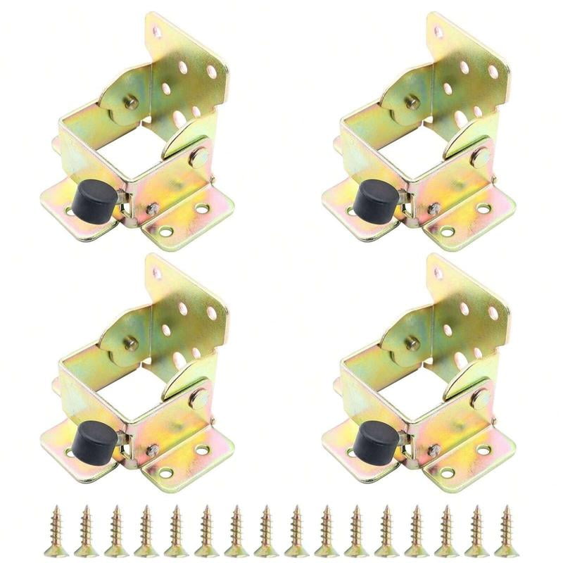 8 Pack Table Leg Folding Brackets Lock Extension Support Bracket ...