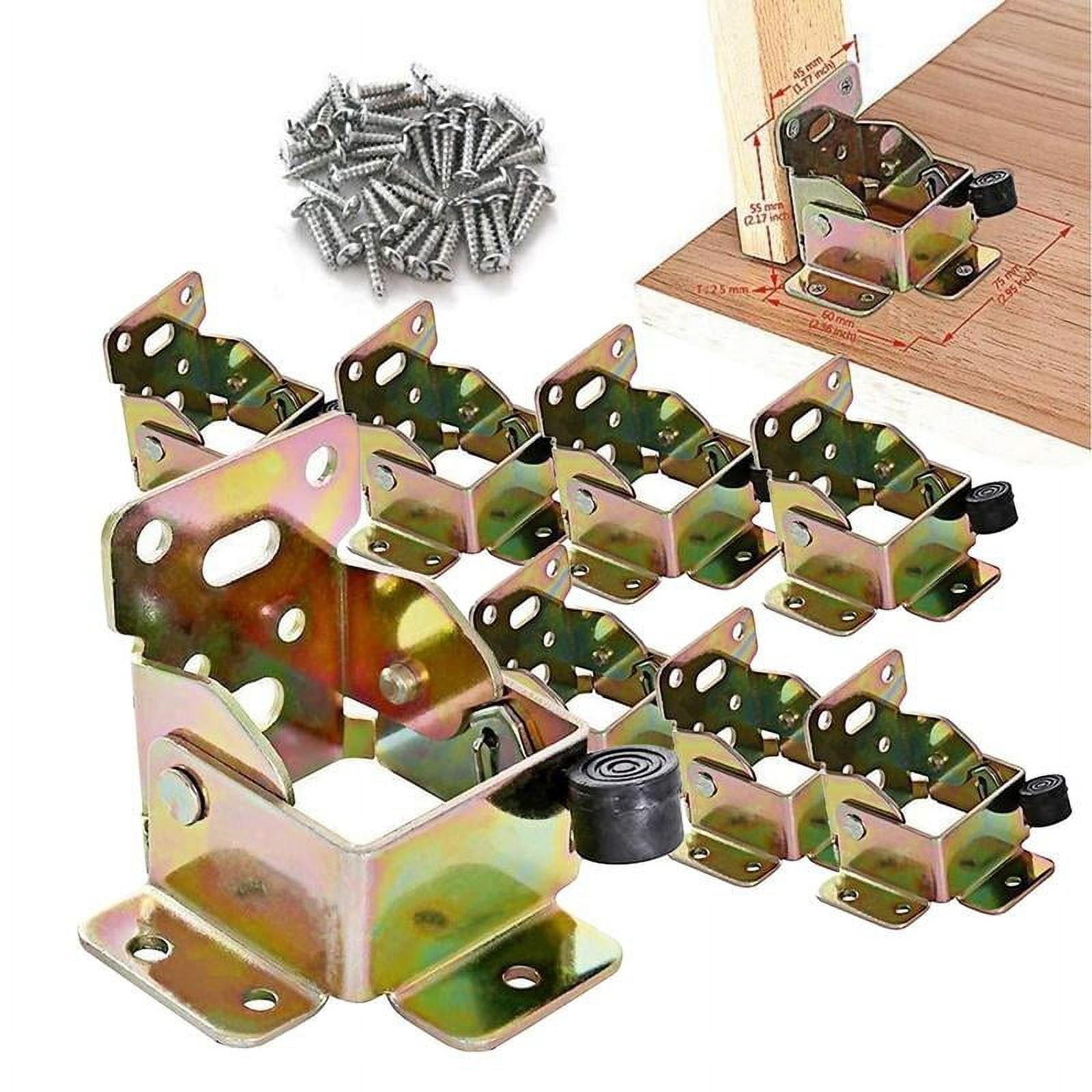 8 Pack Table Leg Folding Brackets Lock Extension Support Bracket ...