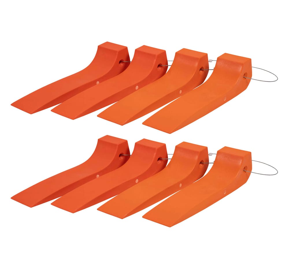 (8 Pack) Tire Skates for Tow Truck Wrecker Rollback Carrier Safety ...