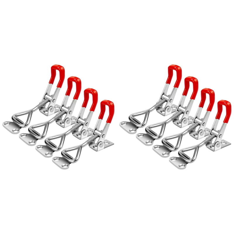 8 Pack Toggle Clamp 4001 Adjustable 304 Stainless Steel Toggle Hasp ...