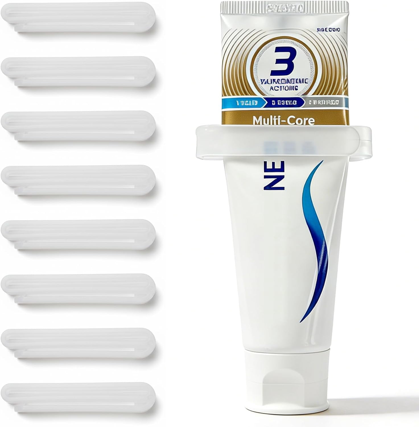8-Pack Toothpaste Tube Squeezer by - Easy Squeeze Dispenser for Kids ...