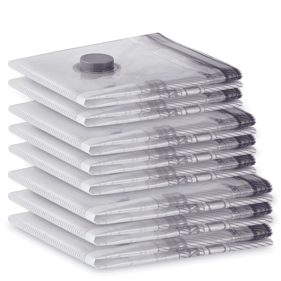 9 Pack Travel Vacuum Storage Bags with USB Pump, Vacuum Packing Seal ...