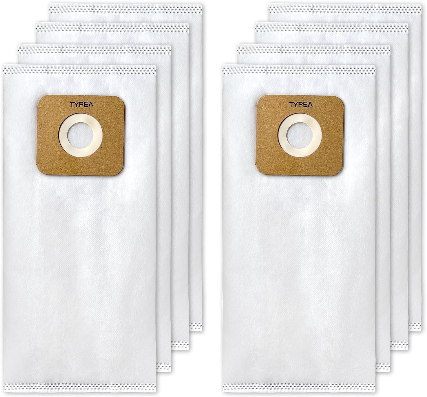 8 Pack Type A HEPA Vacuum Bags for Riccar Most Vibrance, R-Series, 2000 ...