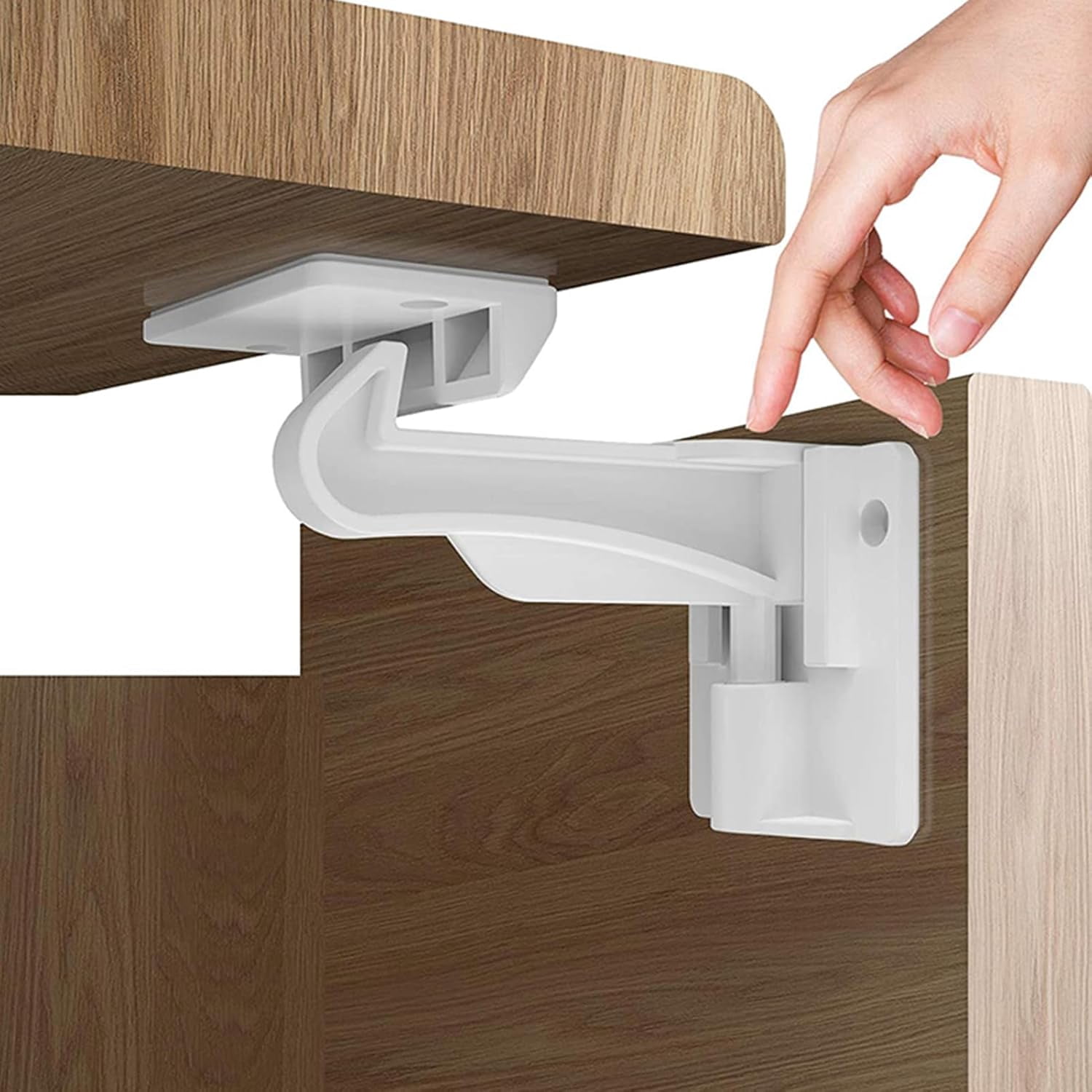 8 Pack Upgraded Version Cabinet Locks Baby Proofing - Children Proof ...