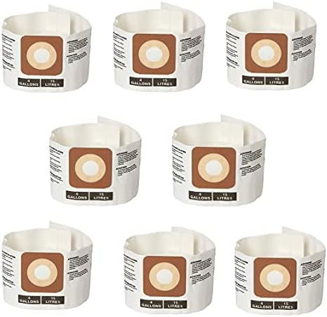 8 Pack Vacuum Bags for Craftsman 4 Gallon Fine Dust Shop Vac and DeWALT ...