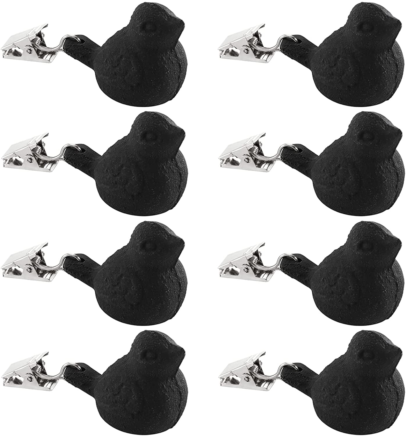 8 Pack Vintage Tablecloth Weights with Metal Table Clip Clamps, Pendant ...