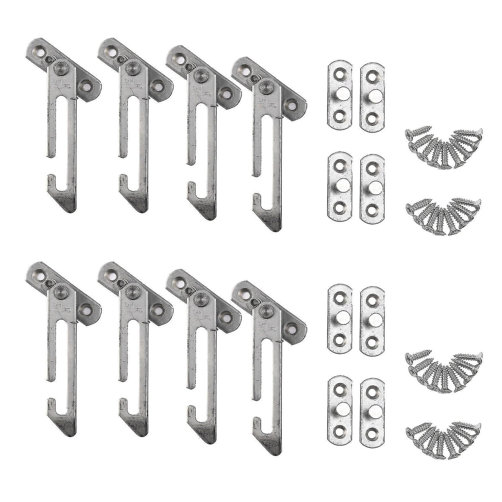 8 Pack Window Restrictor Locks Window Restrictor Hook Stainless Steel ...