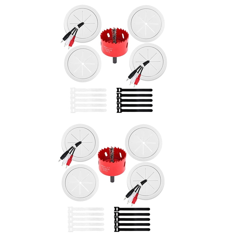 8 Pack Wire Concealer for Wall Mounted TV, 2-3/8 Inch (60Mm Hole) TV ...