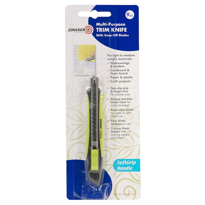 8-Pack of 9mm Zinsser 98021 Wallcovering Tool Multi-Purpose Snap-Off ...