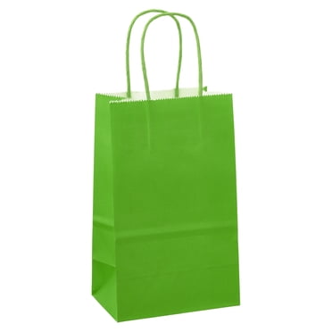 BagDream Heavy Duty 100Pcs Brown Kraft Paper Gift Bags with Handles ...