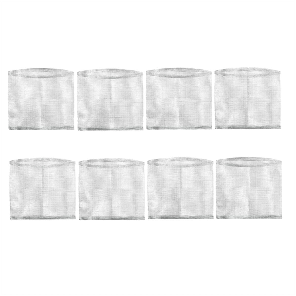 8 Packs 5 Gallon Root Stainless Steel Guard Baskets for Protects Plant ...