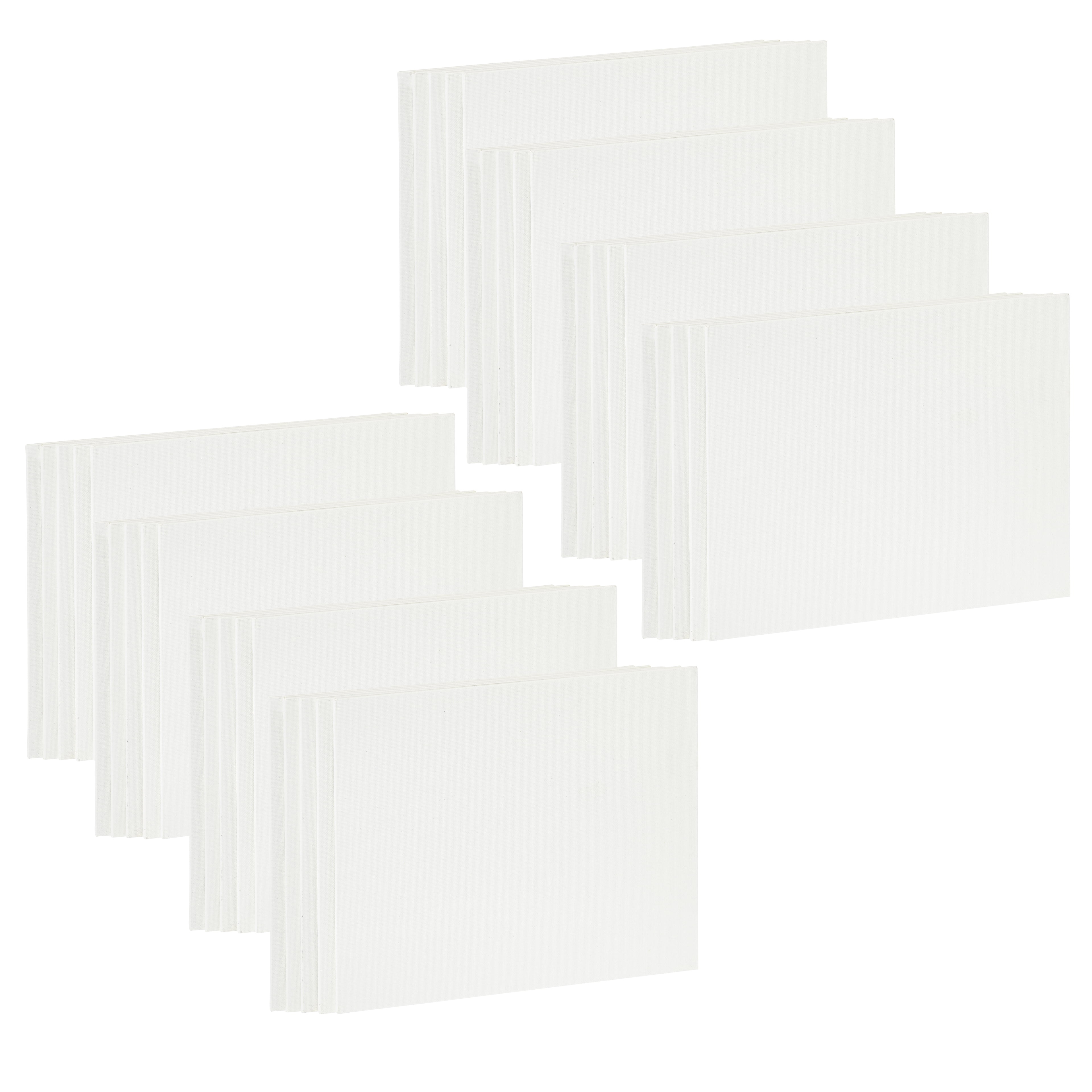 8 Packs: 5 ct. (40 total) 8" x 10" Canvas Panel Value Pack by Artist's ...