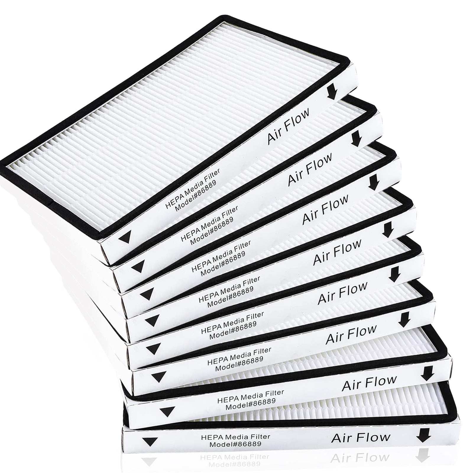 8 Packs 86889 HEPA Media Filter Replacement for Kenmore EF-1, 86889, 20-86889, 40324, 53295 ...