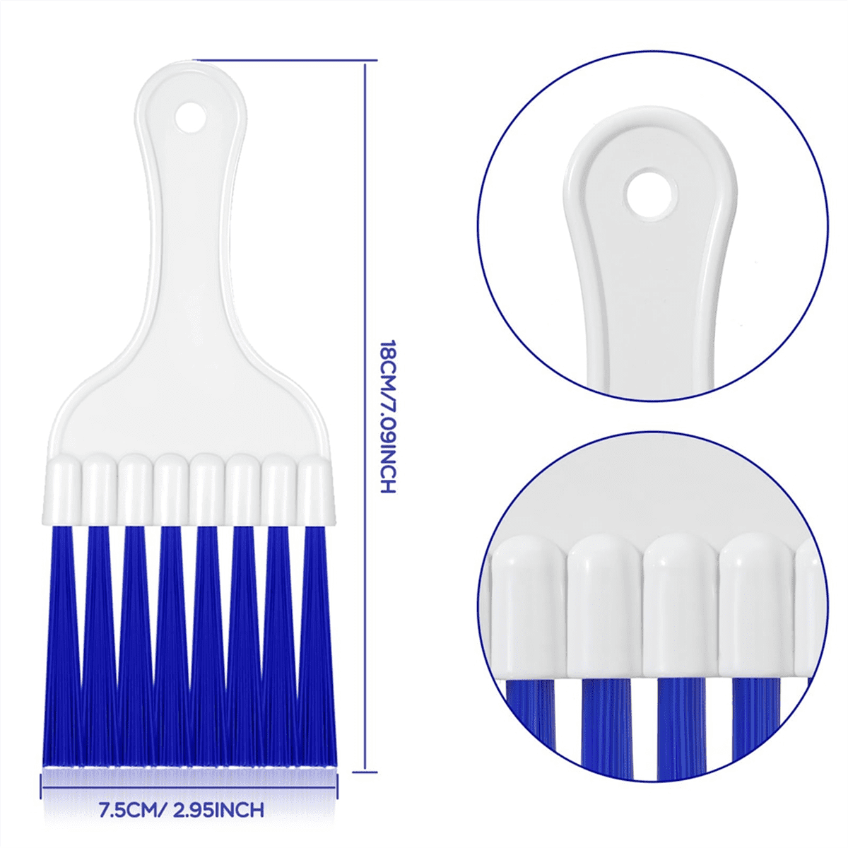 8 Packs Air Conditioner Condenser Cleaning Brush Refrigerator Coil ...