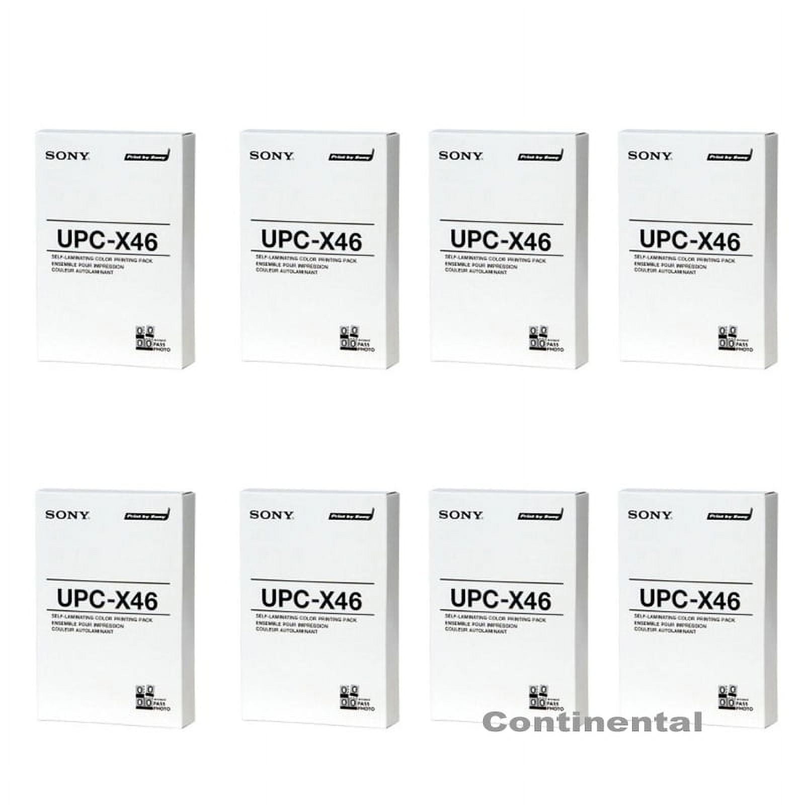 8 Packs DNP UPC-X46 4x6" Self-Laminating Color Printing Pack for the ...