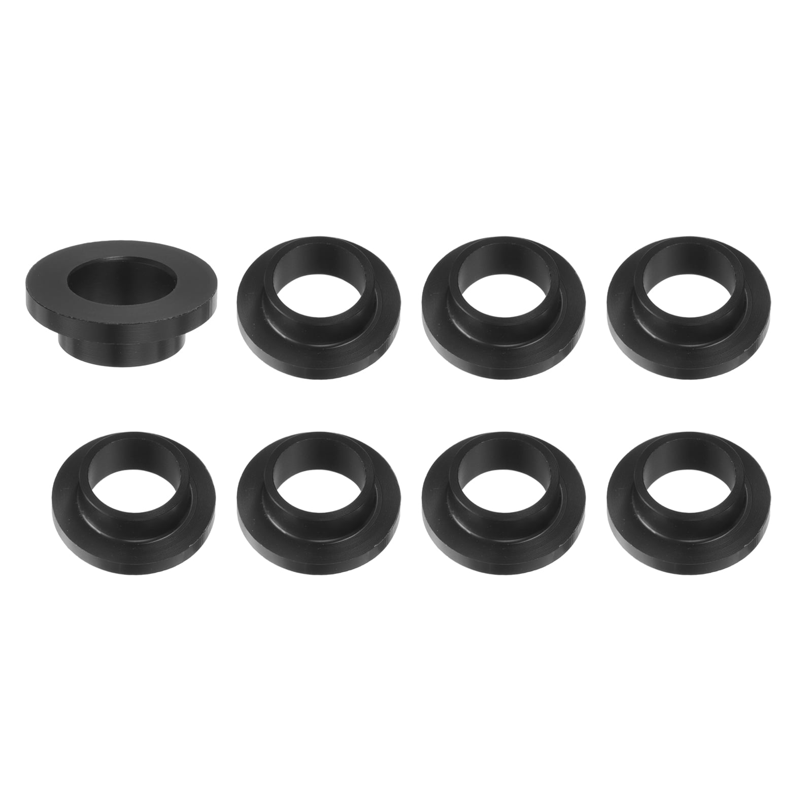 8 Packs Flanged Sleeve Bearings Plastic Bushings 10mm Bore x 12mm OD x ...