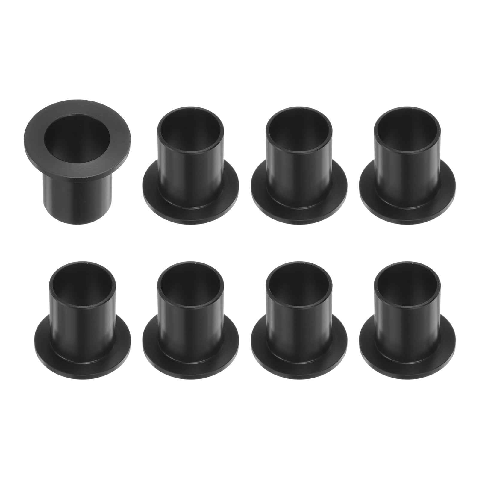 8 Packs Flanged Sleeve Bearings Plastic Bushings 17mm Bore x 19mm OD x ...