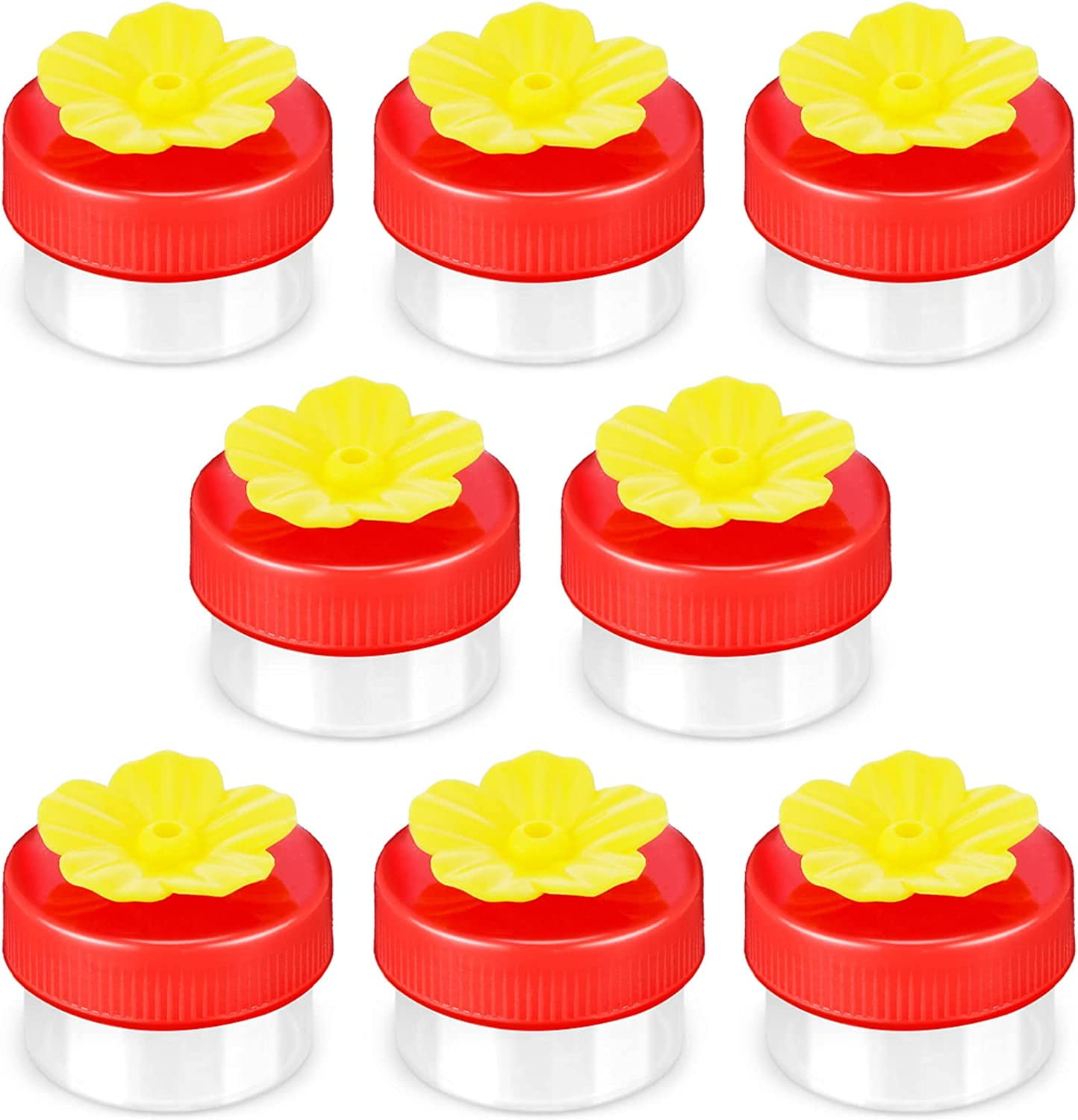8 Packs Handheld Hummingbird Feeders Window Hummingbird Feeder with ...