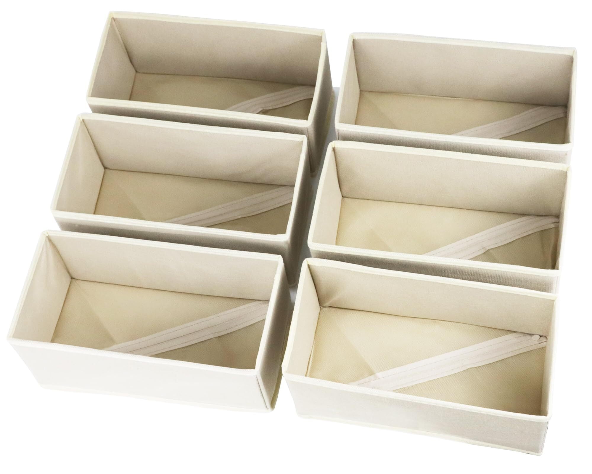 8 Packs Underwear Drawer Organizer Clothes, Foldable Bra Drawer ...