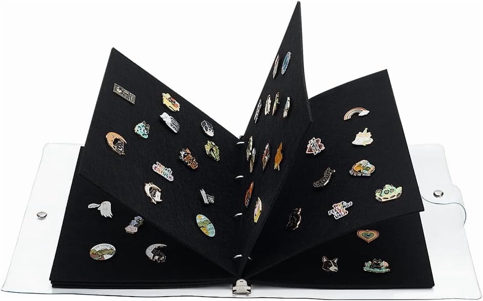 8 Pages A4 Portable Enamel Pin Book Pin Display Binder Pin Collection ...