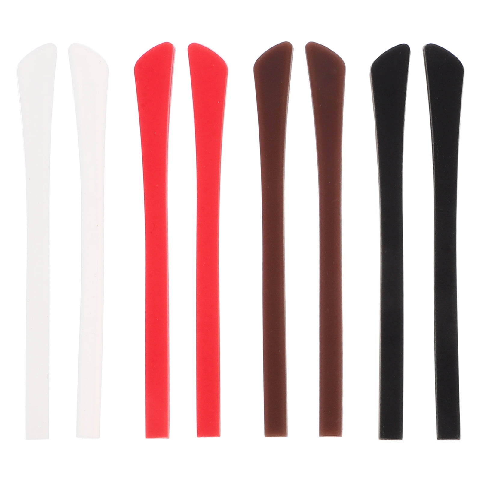 Silicone Glasses Temple Tips for Thin Frames 8 Pairs Assorted Color ...