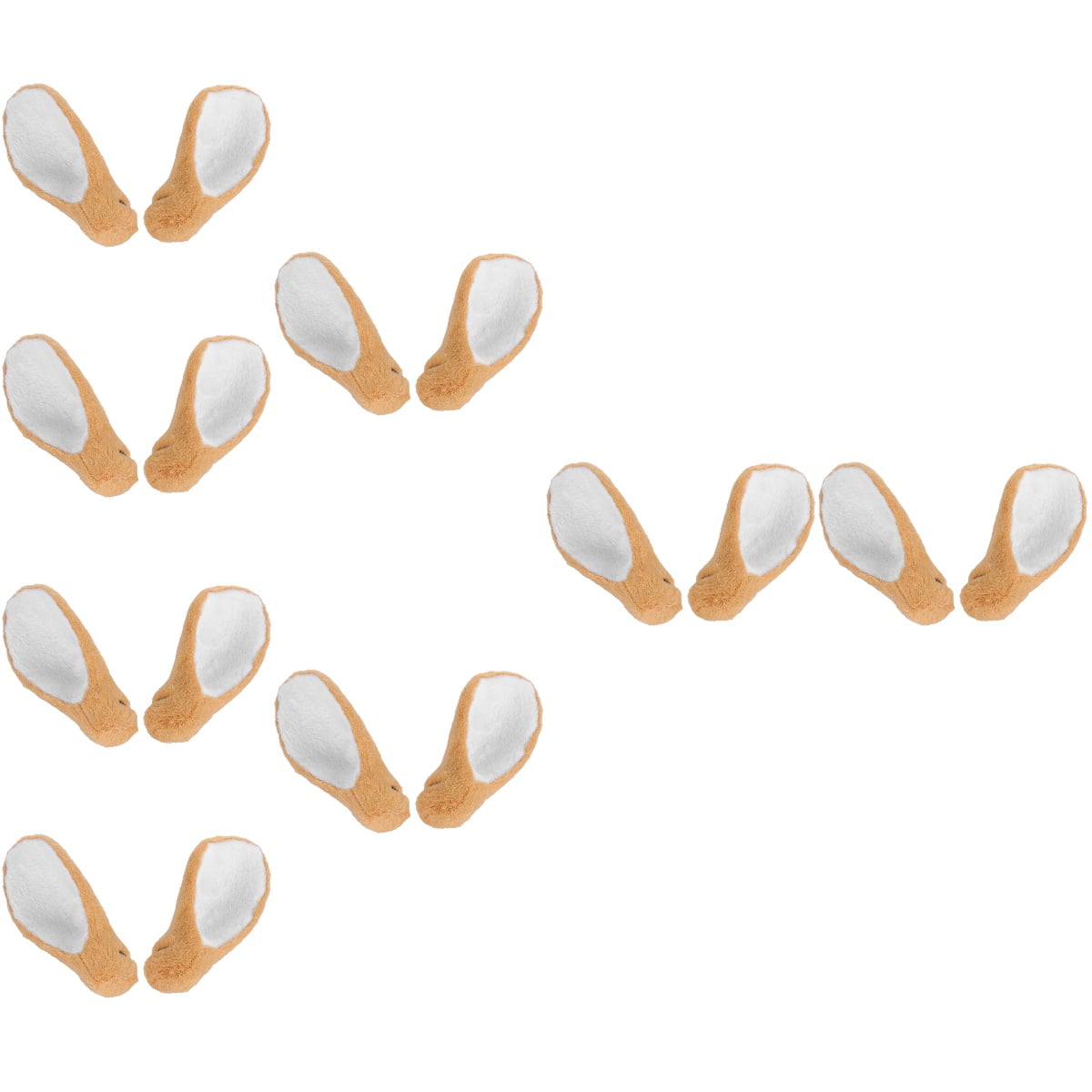 8 Pairs Decor Artificial Deer Ears Fun Party Props Novelty Hair Man ...