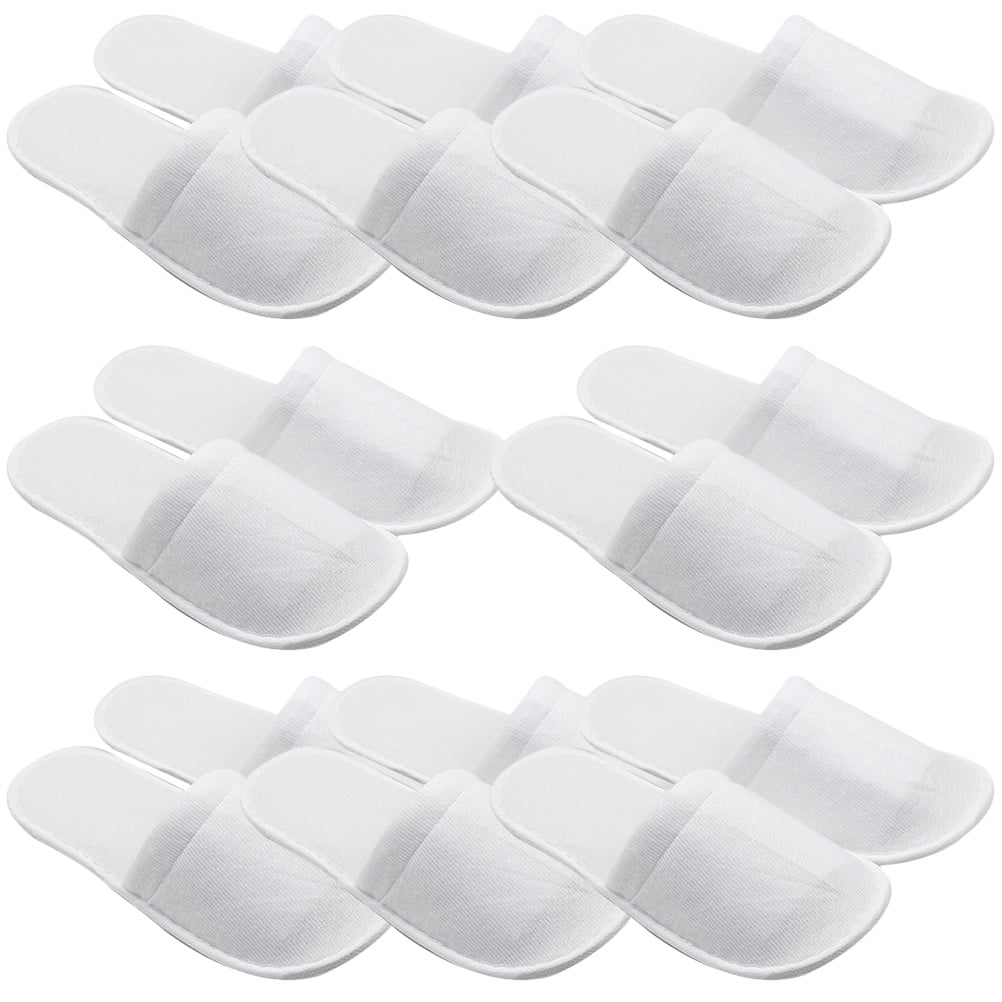8 Pairs Disposable Slippers Nonslip Slippers Disposable Spa Slippers ...