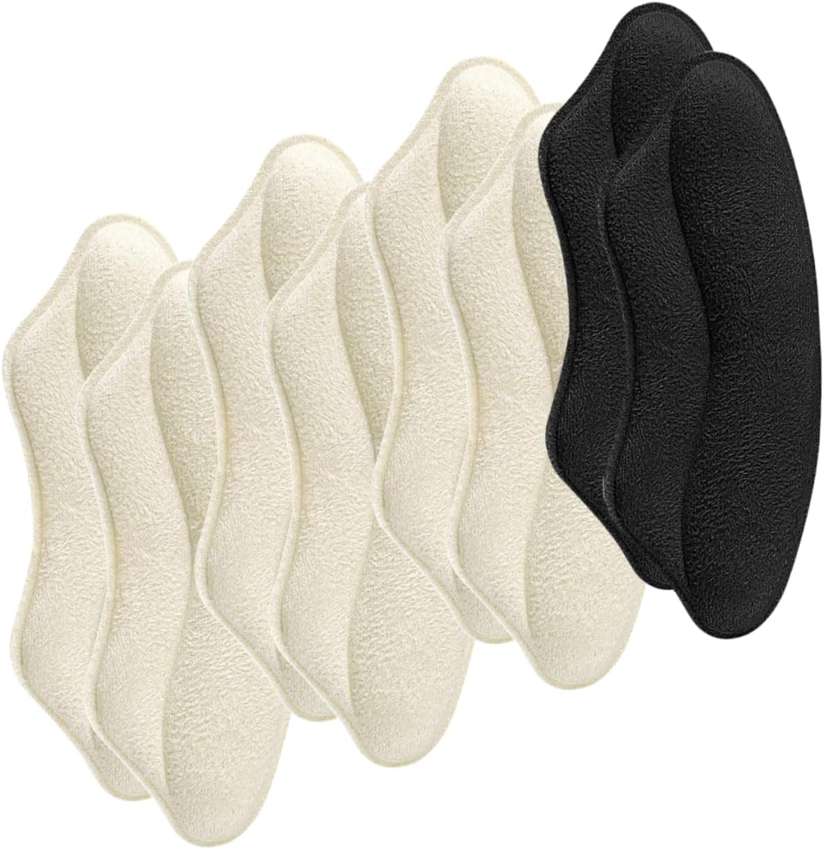 8 Pairs Follow up Shoe Heel Protectors Heel Cushions Insert Inserts for ...