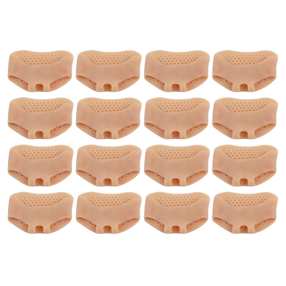 8 Pairs Forefoot Pads Honeycomb Fabric Metatarsal Cushions SEBS of ...
