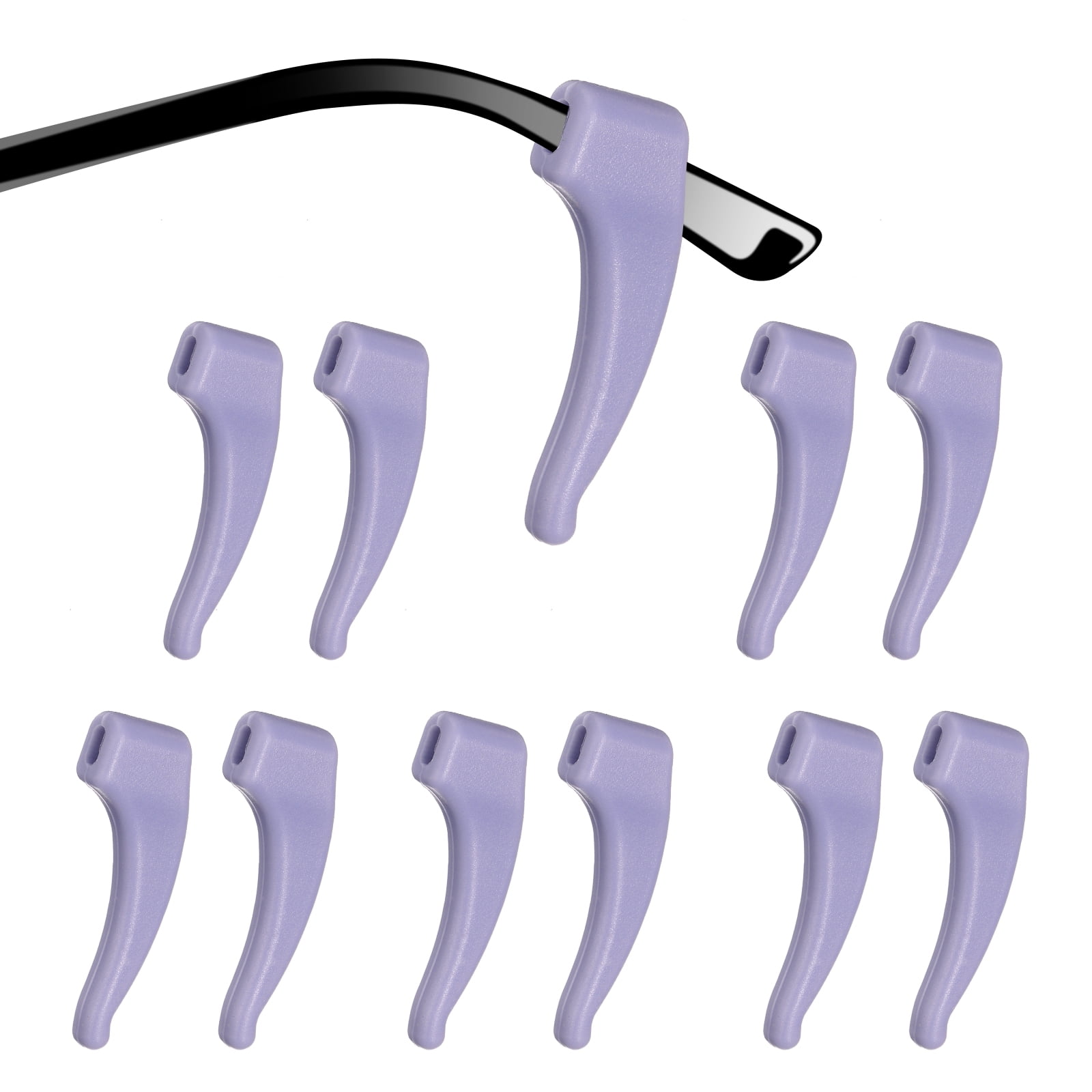 8 Pairs Glasses Ear Grip Silicone Elastic Ear Hook Eyewear Retainer ...