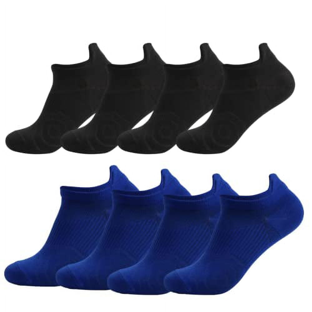 8 Pairs Men's Ankle Compression Socks Low Cut Running Sock Sport Gym ...