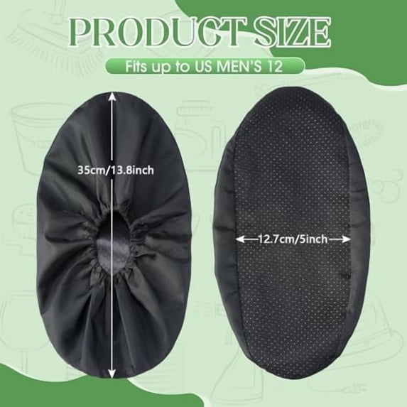 8 Pairs Non Slip Reusable Shoe Covers Waterproof Boot Covers for ...
