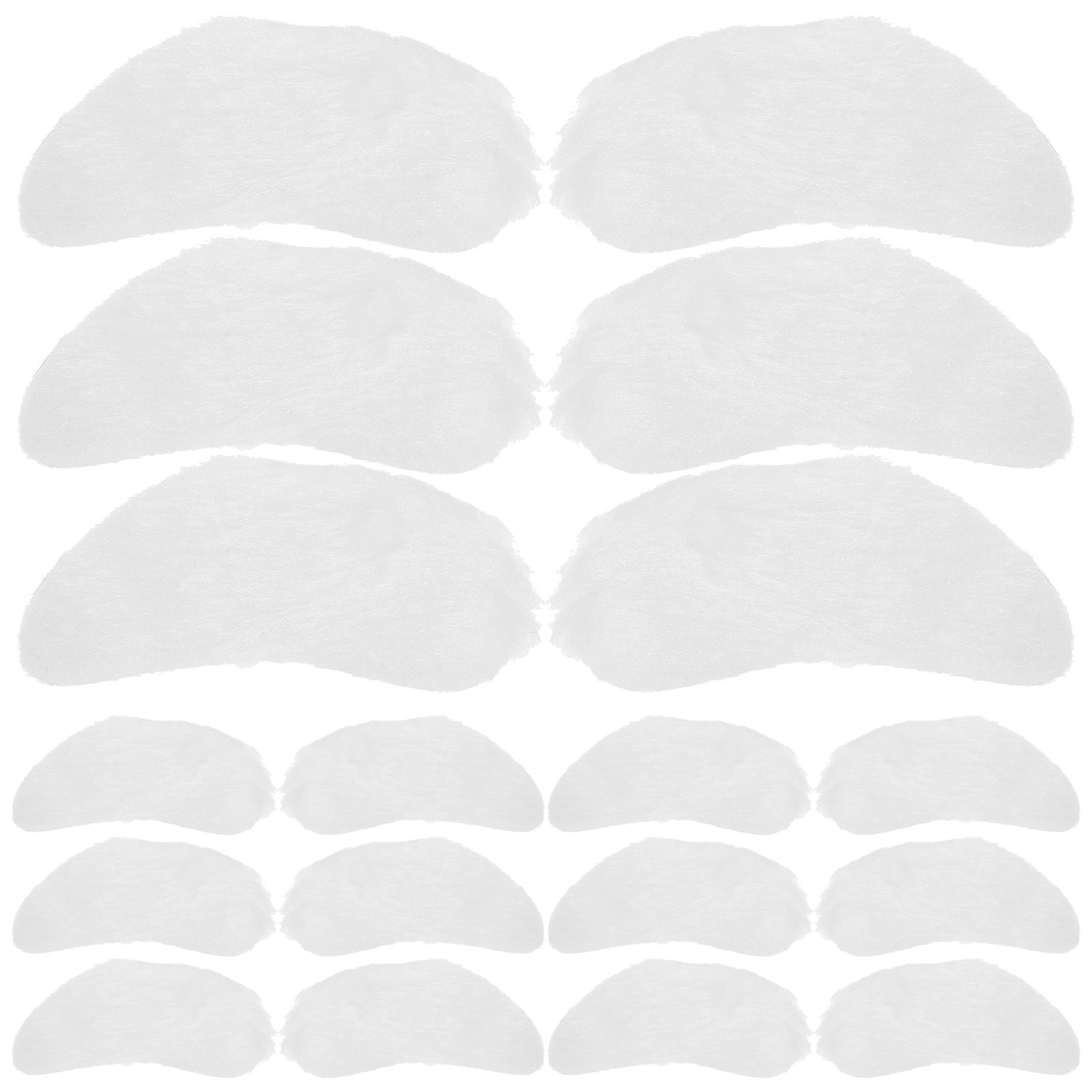 8 Pairs Santa Eyebrows Photo Props Christmas Dress up Props Fake Beard ...