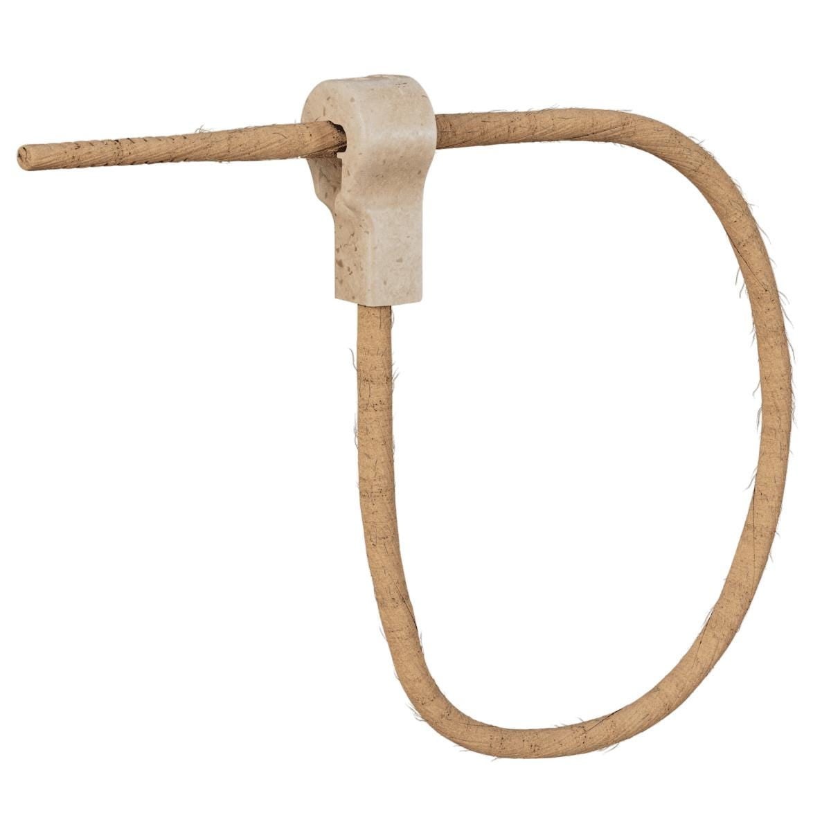 Paper Fiber Zip Tie, Biodegradable, Compostable, Recyclable - Walmart.com