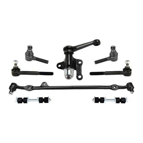8 Pc Center Links with Idler Arm, Outer & Inner Tie Rod Ends, Sway Bar ...