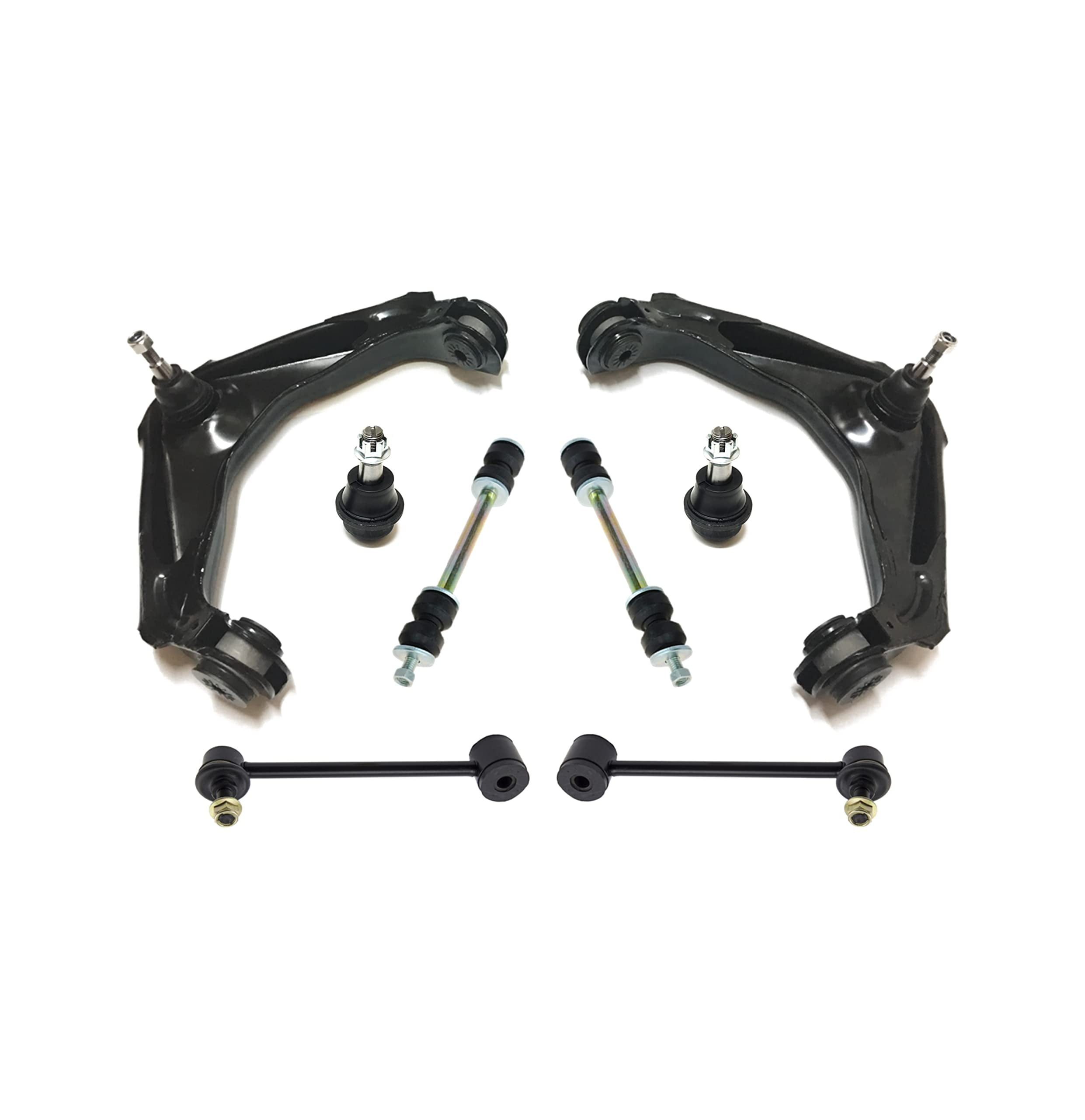 8 Pc Front & Rear Suspension Kit Sway Bar Links, Lower Ball Joints ...