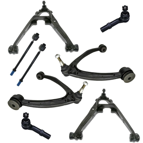 8 Pc Front Suspension Kit Excludes Hybrid Models Inner & Outer Tie Rod ...