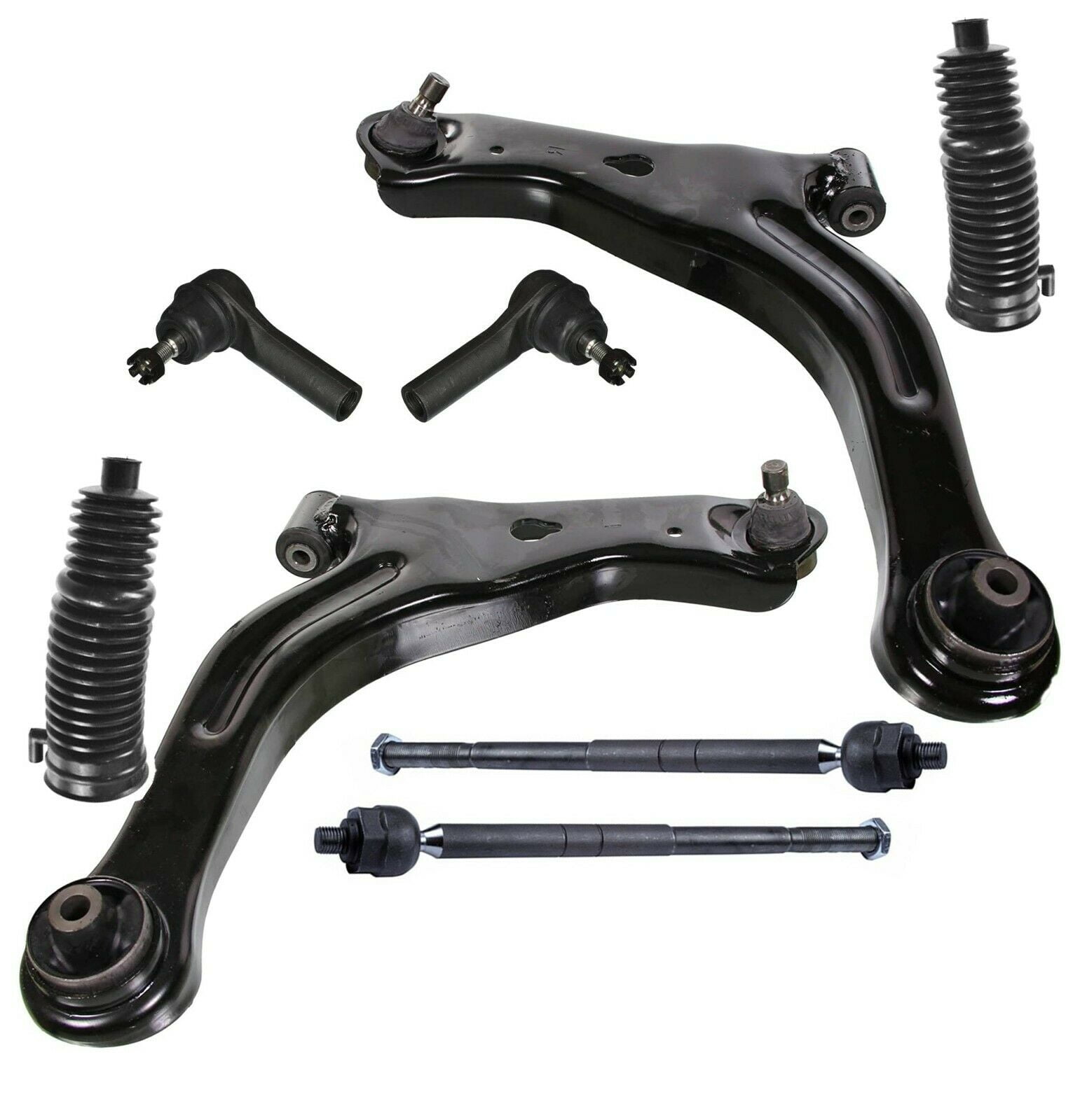 8 Pc New Suspension Kit Front Lower Control Arms & Ball Joints Left ...